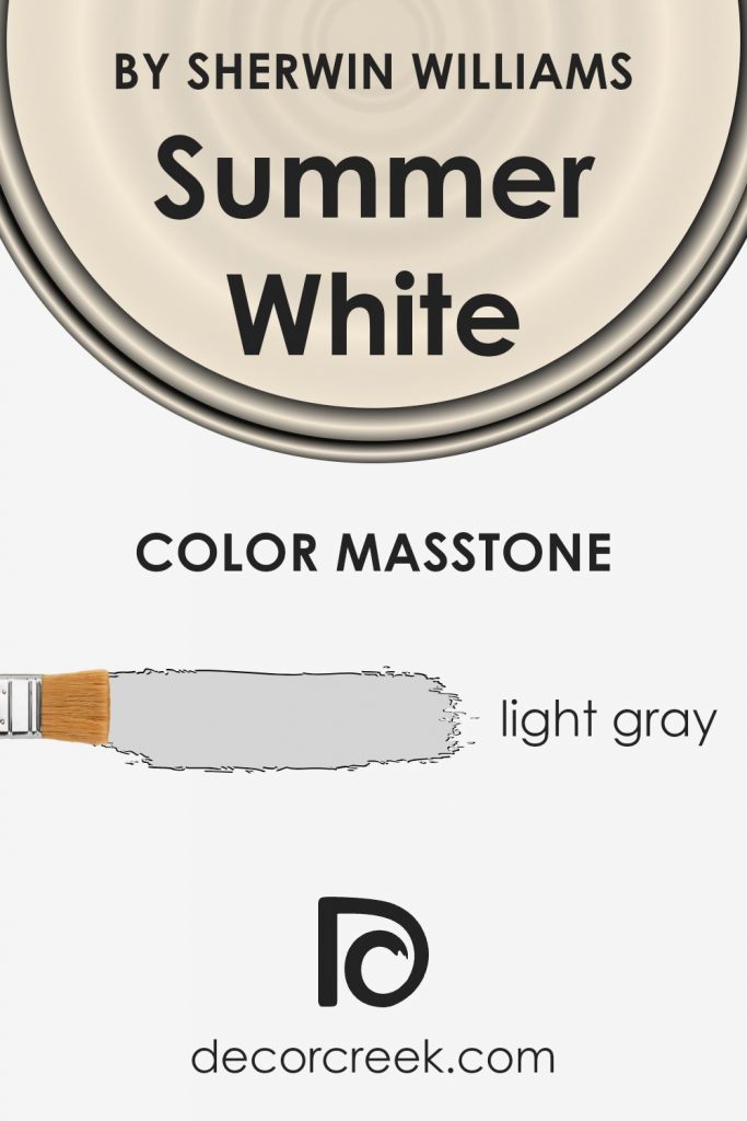 Summer White SW 7557 Paint Color by Sherwin Williams - DecorCreek
