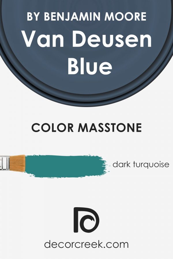 Van Deusen Blue HC-156 Paint Color by Benjamin Moore - DecorCreek