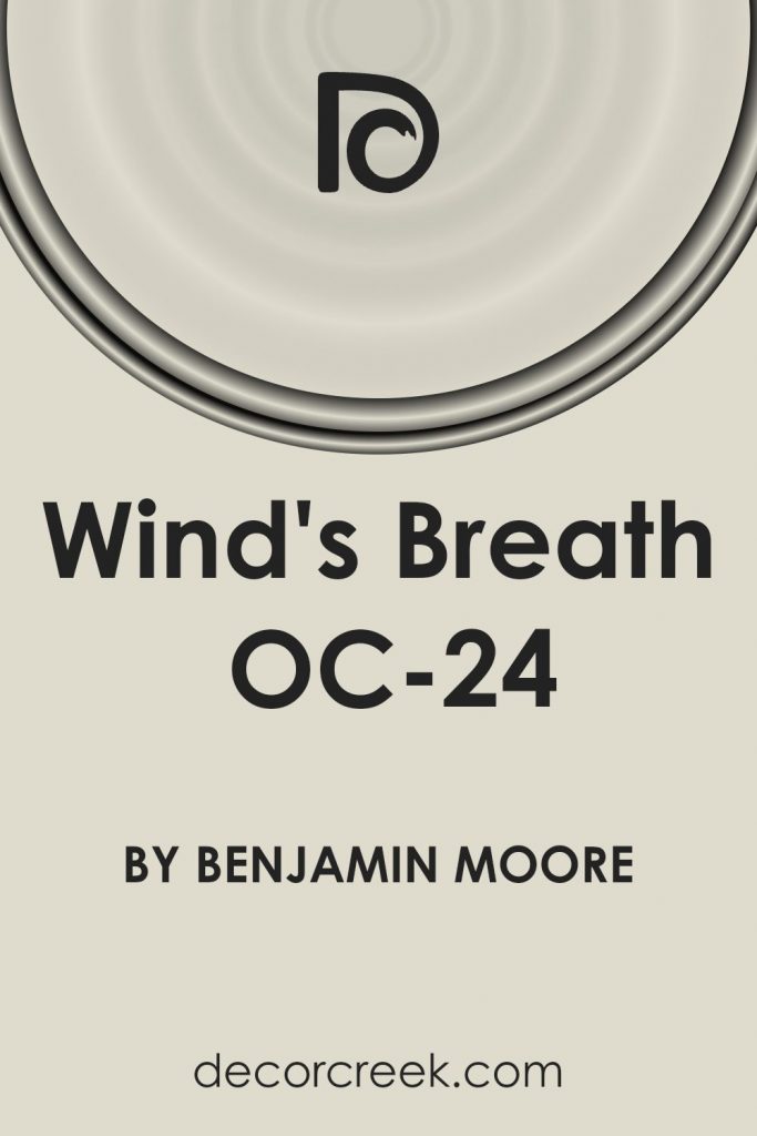 Wind's Breath OC-24 Paint Color by Benjamin Moore - DecorCreek