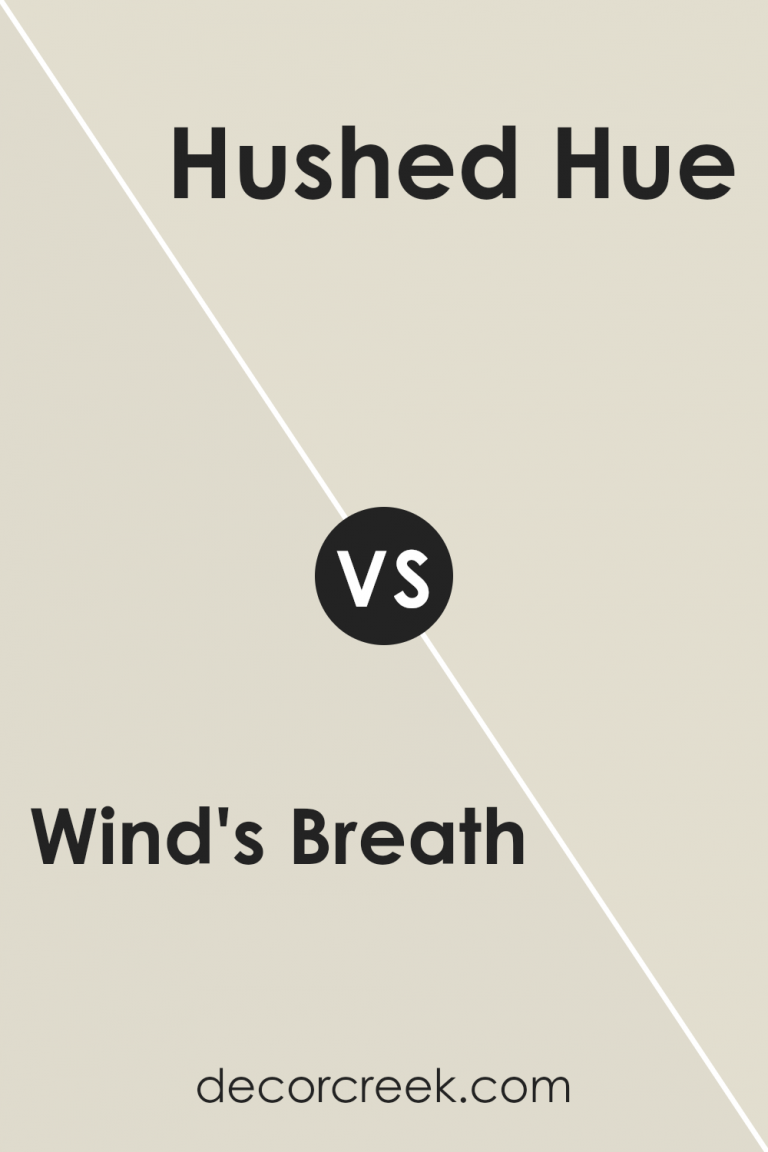 Wind's Breath OC-24 Paint Color by Benjamin Moore - DecorCreek