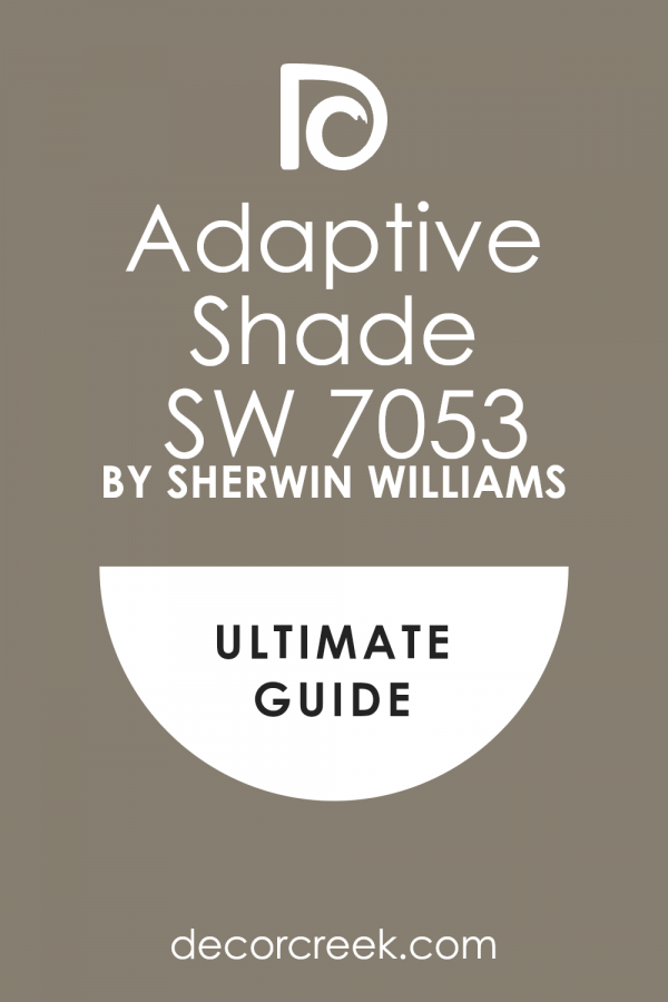 Adaptive Shade SW 7053 Paint Color by Sherwin Williams - DecorCreek