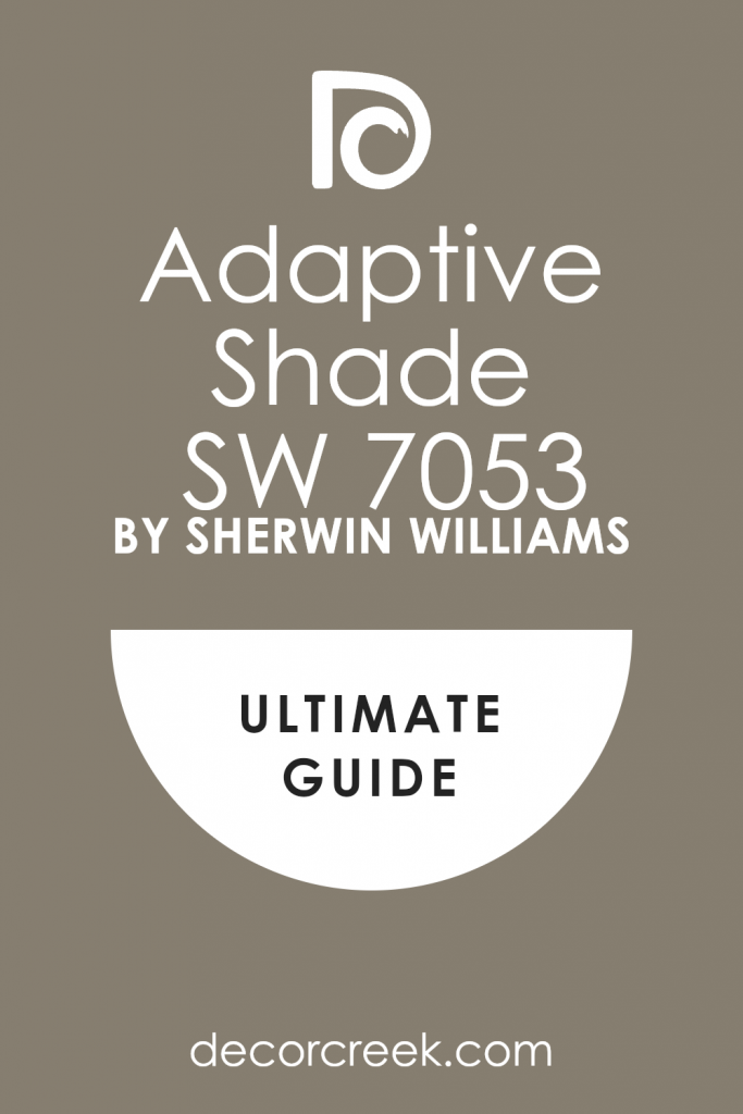 Adaptive Shade SW 7053 Paint Color by Sherwin Williams - DecorCreek