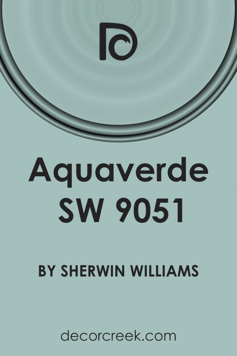 Aquaverde SW 9051 Paint Color by Sherwin Williams - DecorCreek