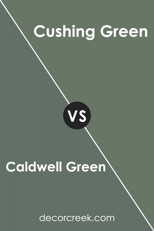 Caldwell Green HC-124 Paint Color by Benjamin Moore - DecorCreek