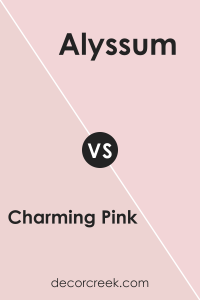 Charming Pink SW 6309 Paint Color by Sherwin Williams - DecorCreek