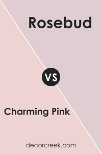 Charming Pink SW 6309 Paint Color by Sherwin Williams - DecorCreek