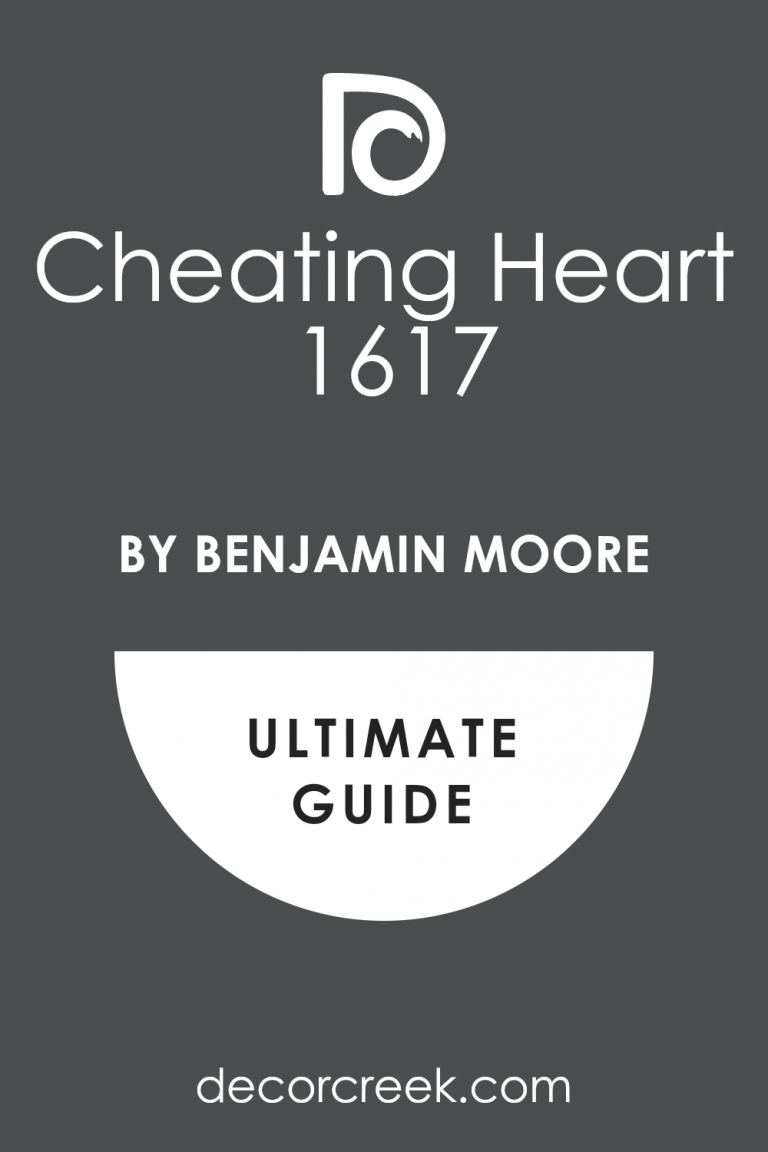 Cheating Heart 1617 Paint Color by Benjamin Moore - DecorCreek