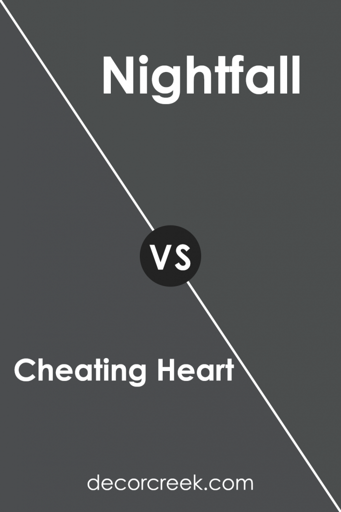 Cheating Heart 1617 Paint Color by Benjamin Moore - DecorCreek