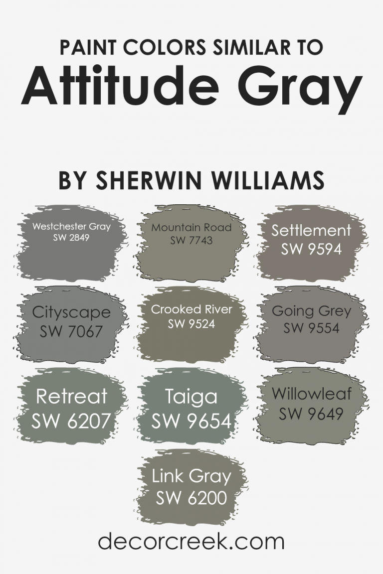 Attitude Gray SW 7060 Paint Color by Sherwin Williams - DecorCreek