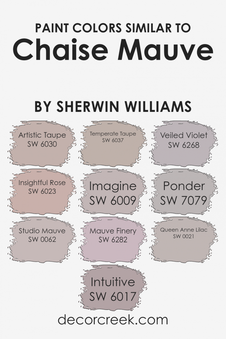Chaise Mauve SW 6016 Paint Color by Sherwin Williams - DecorCreek