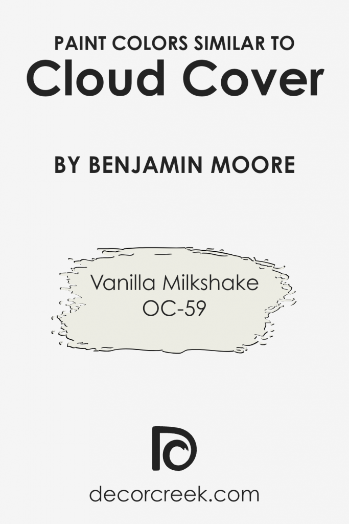 Cloud Cover OC-25 Paint Color by Benjamin Moore - DecorCreek