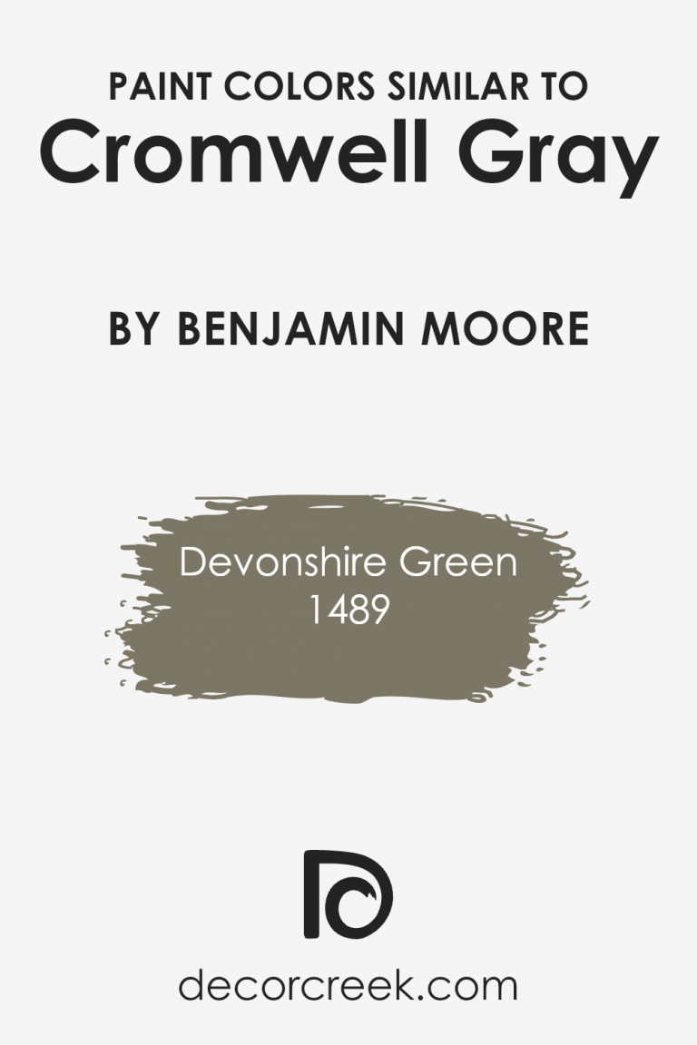 Cromwell Gray HC-103 Paint Color by Benjamin Moore - DecorCreek