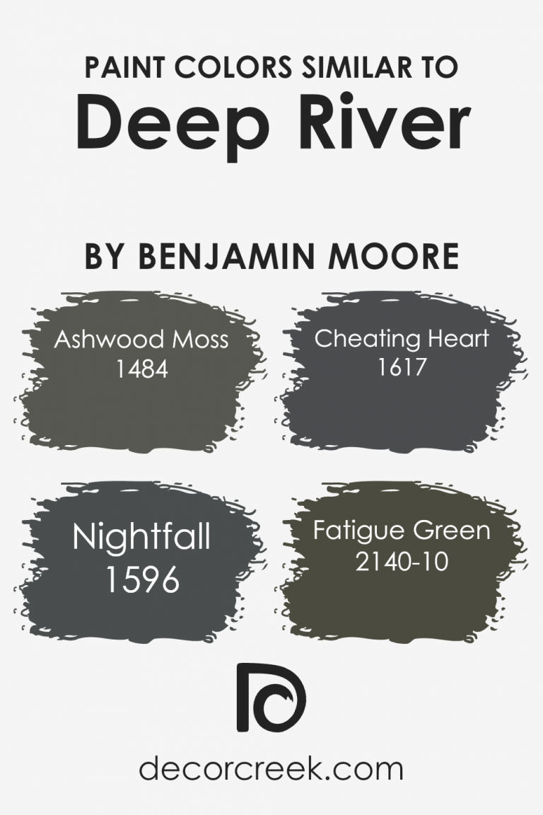 Deep River 1582 Paint Color by Benjamin Moore - DecorCreek