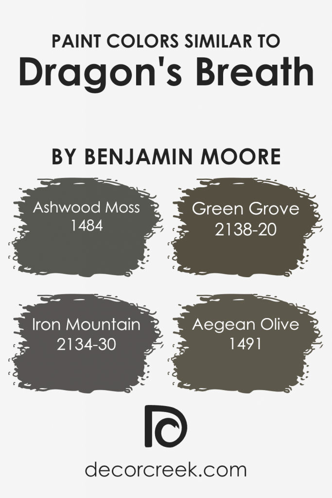 Dragon's Breath 1547 Paint Color by Benjamin Moore - DecorCreek