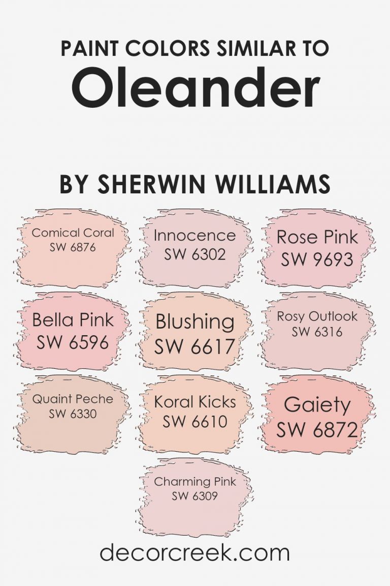 Oleander SW 6603 Paint Color by Sherwin Williams - DecorCreek