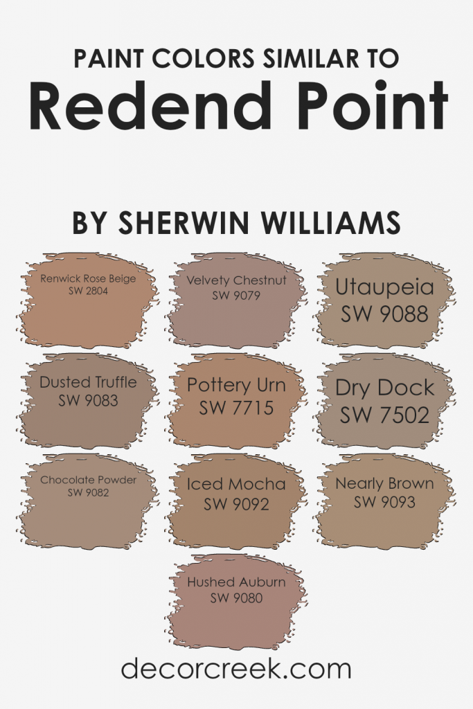 Redend Point SW 9081 Paint Color by Sherwin Williams - DecorCreek