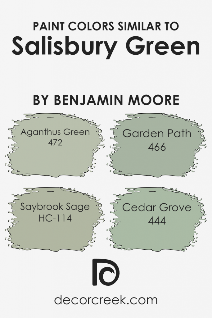 Salisbury Green HC-139 Paint Color by Benjamin Moore - DecorCreek