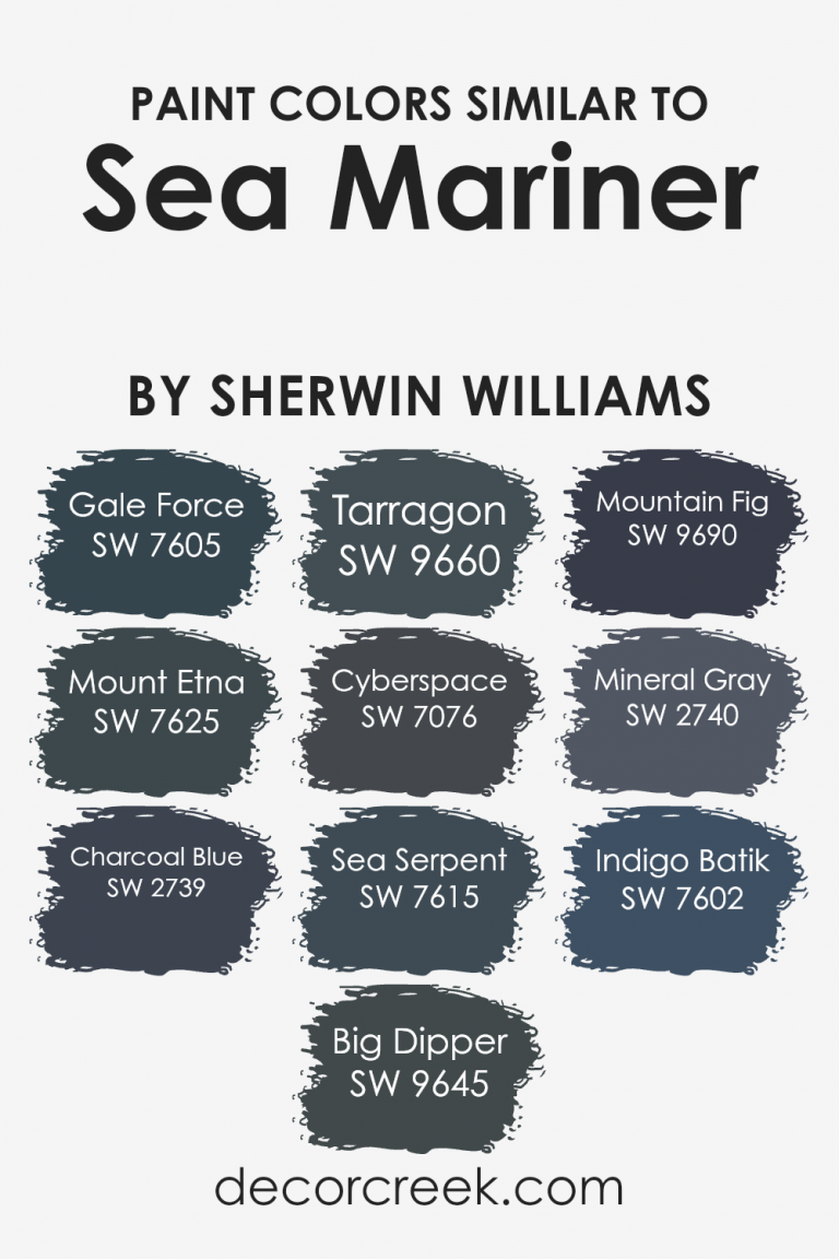 Sea Mariner SW 9640 Paint Color by Sherwin Williams - DecorCreek