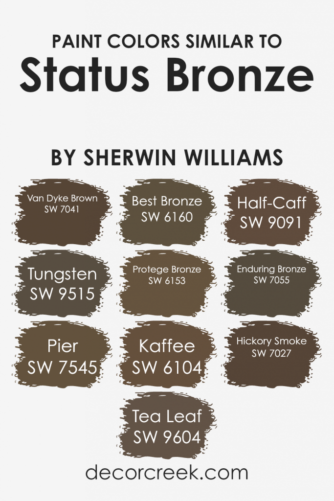 Status Bronze SW 7034 Paint Color by Sherwin Williams - DecorCreek