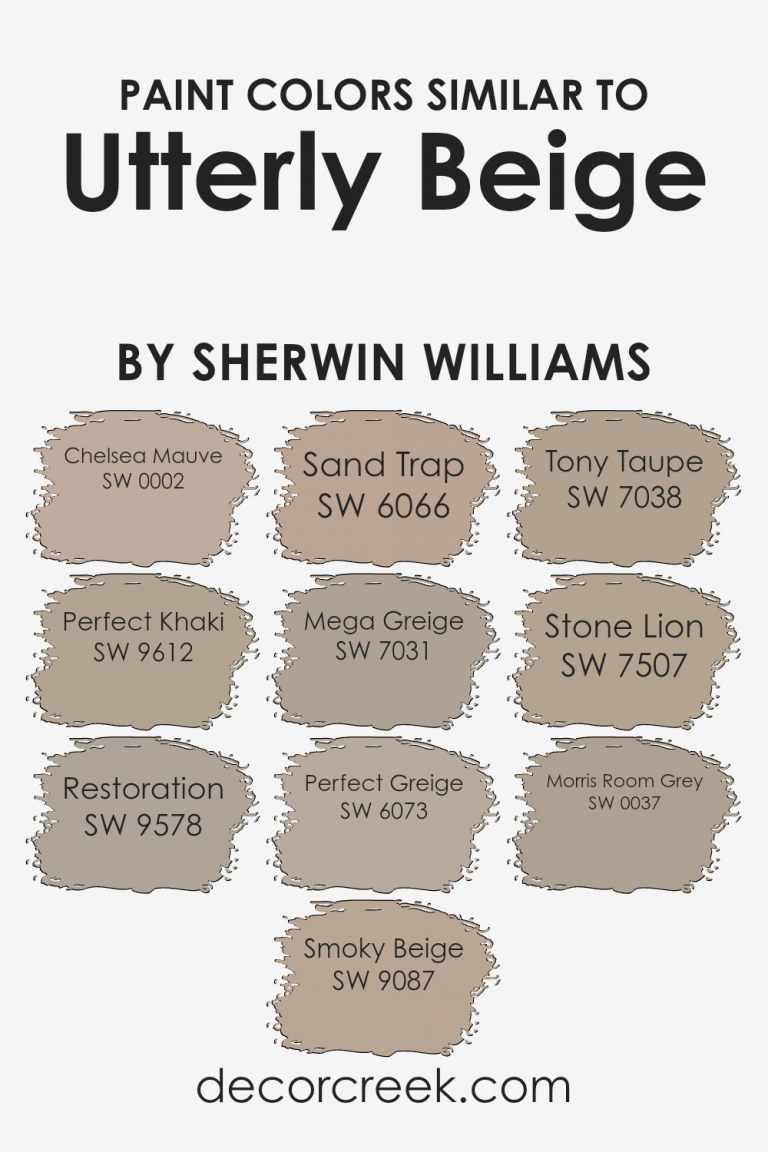 Utterly Beige SW 6080 Paint Color by Sherwin Williams - DecorCreek