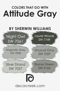 Attitude Gray SW 7060 Paint Color by Sherwin Williams - DecorCreek