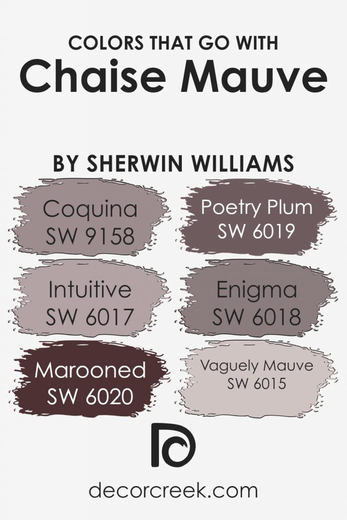 Chaise Mauve SW 6016 Paint Color by Sherwin Williams - DecorCreek