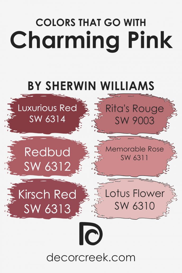 Charming Pink SW 6309 Paint Color by Sherwin Williams - DecorCreek