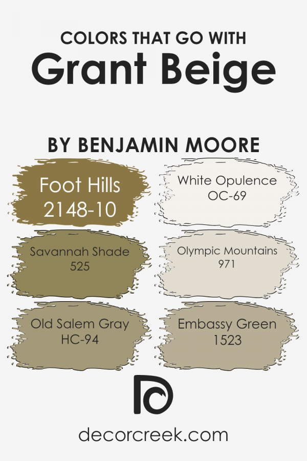 Grant Beige HC-83 Paint Color by Benjamin Moore - DecorCreek
