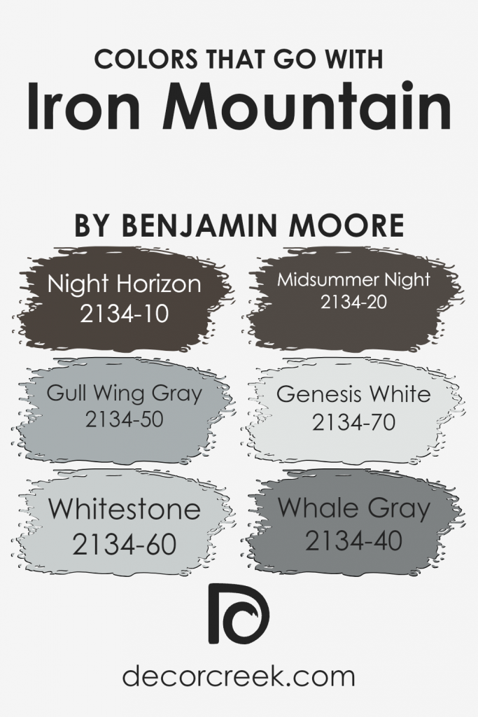 Iron Mountain 2134-30 Paint Color by Benjamin Moore - DecorCreek