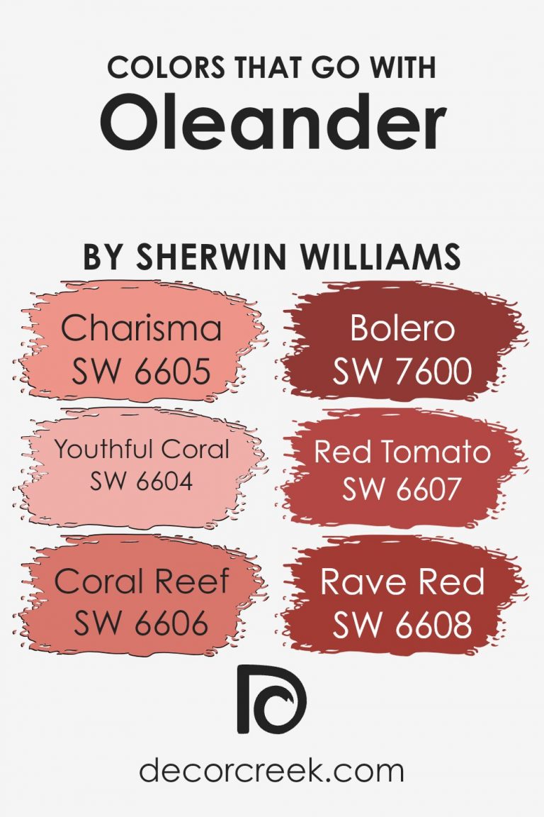 Oleander SW 6603 Paint Color by Sherwin Williams - DecorCreek