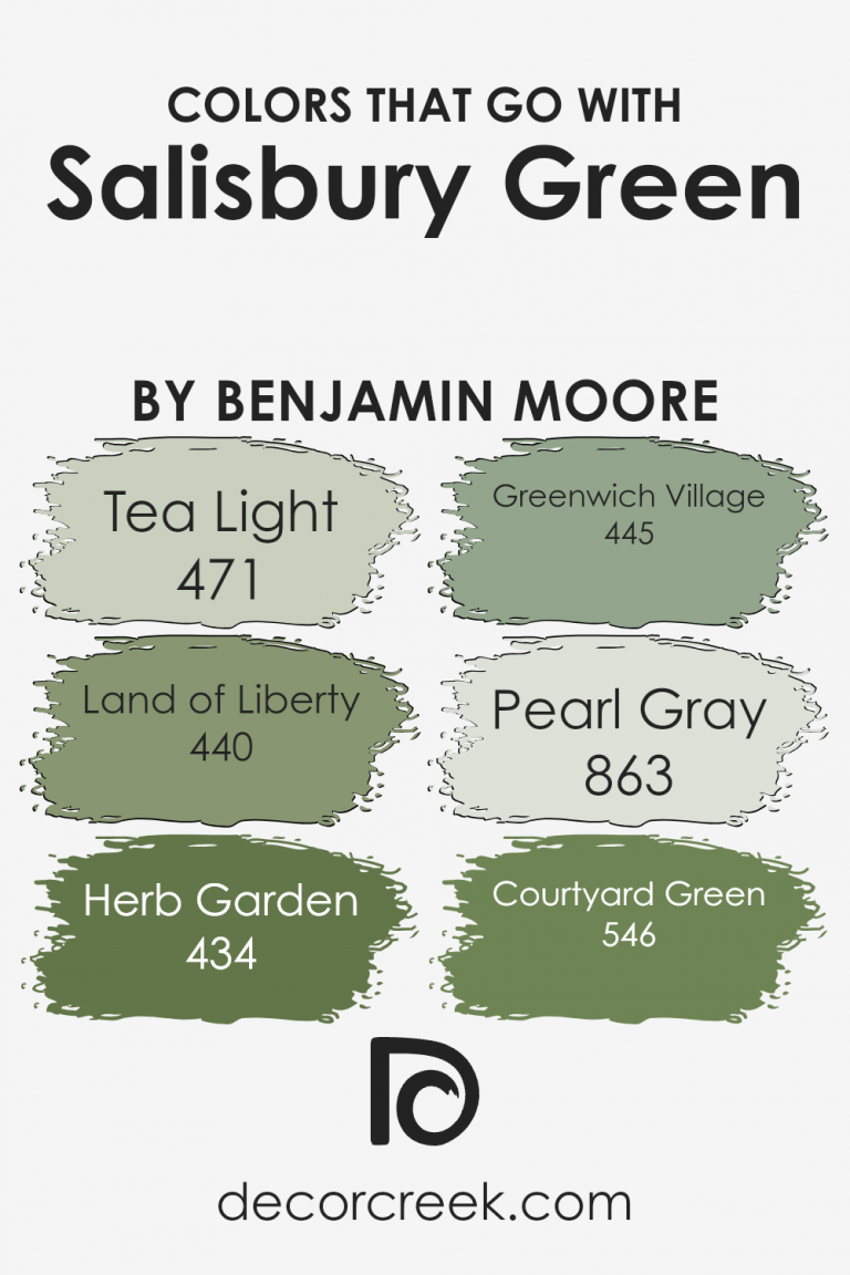 Salisbury Green HC-139 Paint Color by Benjamin Moore - DecorCreek