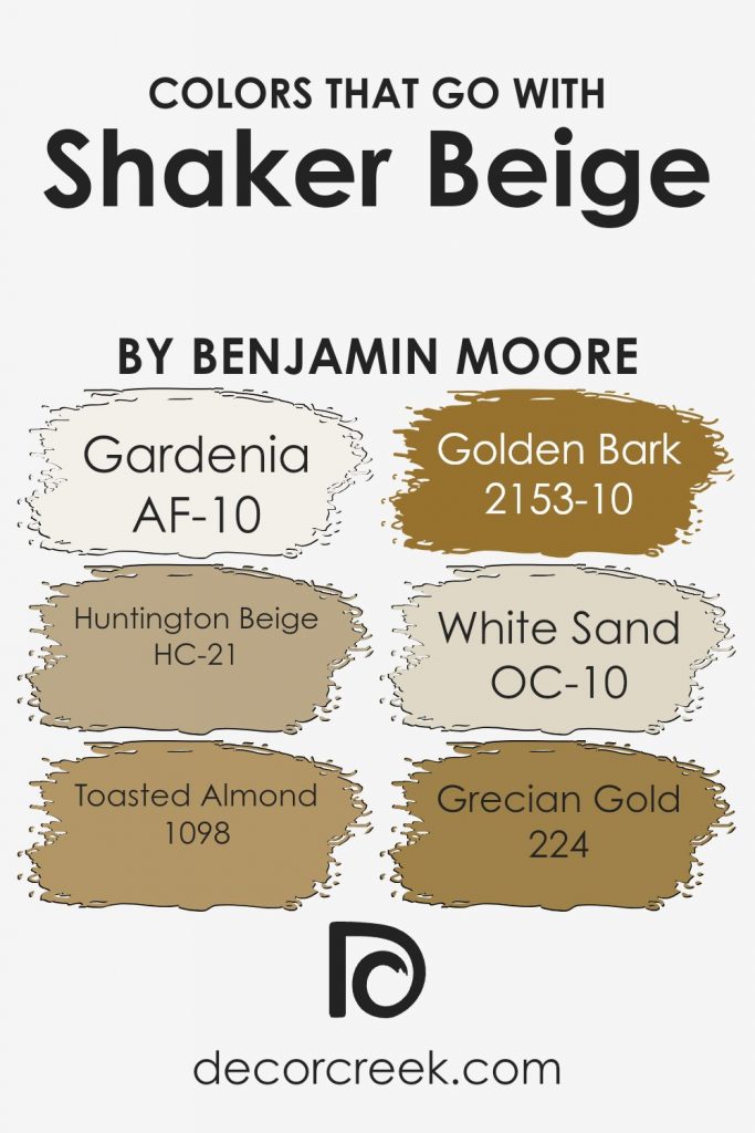 Shaker Beige HC-45 Paint Color by Benjamin Moore - DecorCreek