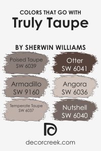 Truly Taupe SW 6038 Paint Color by Sherwin Williams - DecorCreek
