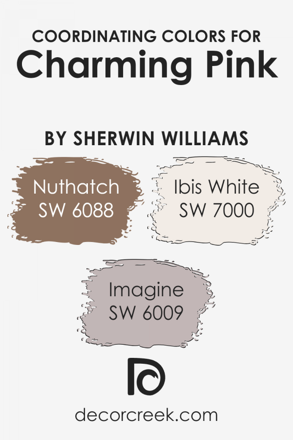Charming Pink SW 6309 Paint Color by Sherwin Williams - DecorCreek