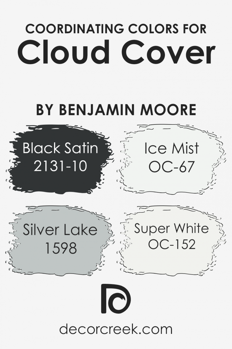 Cloud Cover OC-25 Paint Color by Benjamin Moore - DecorCreek