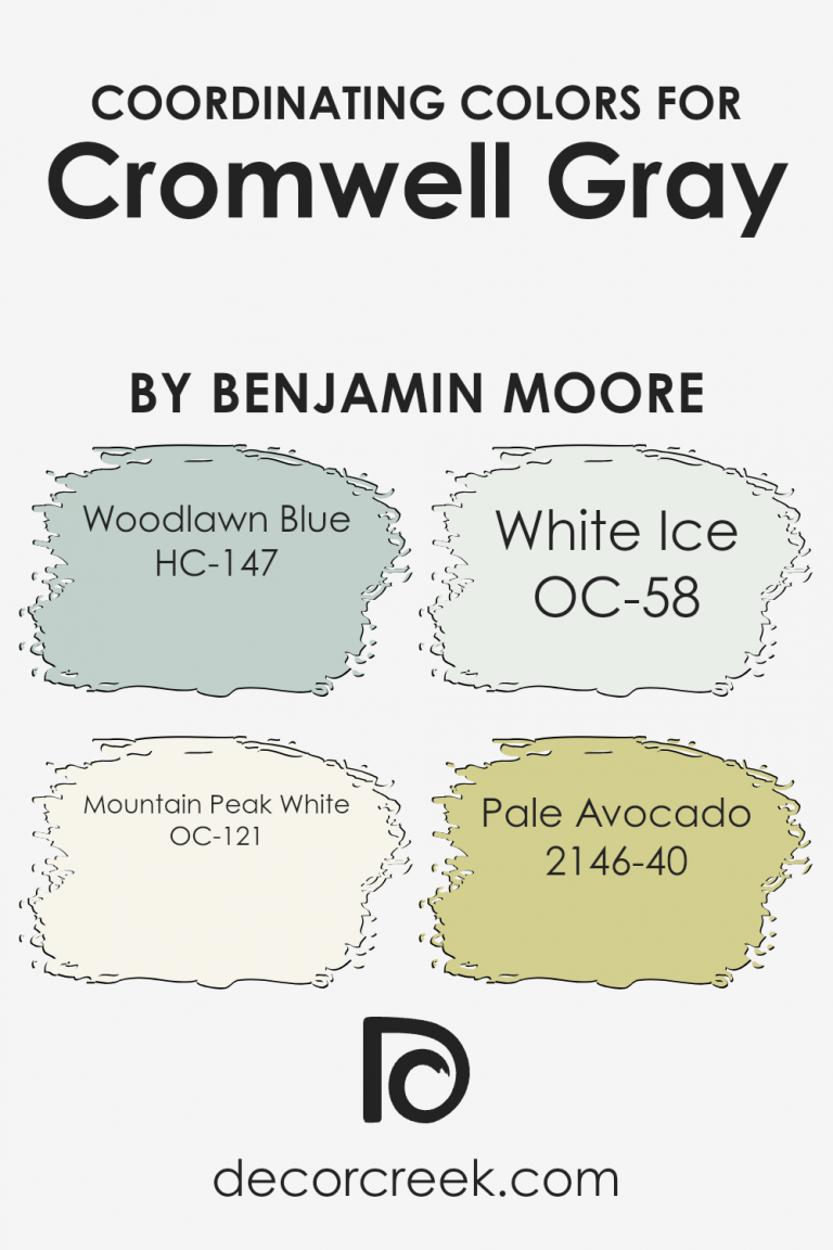 Cromwell Gray HC-103 Paint Color by Benjamin Moore - DecorCreek