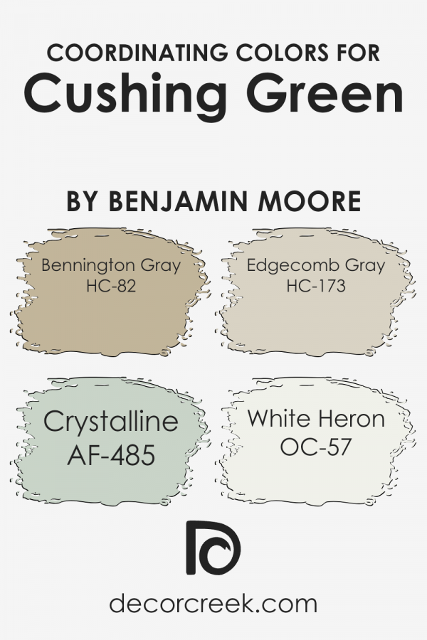 Cushing Green HC-125 Paint Color by Benjamin Moore - DecorCreek