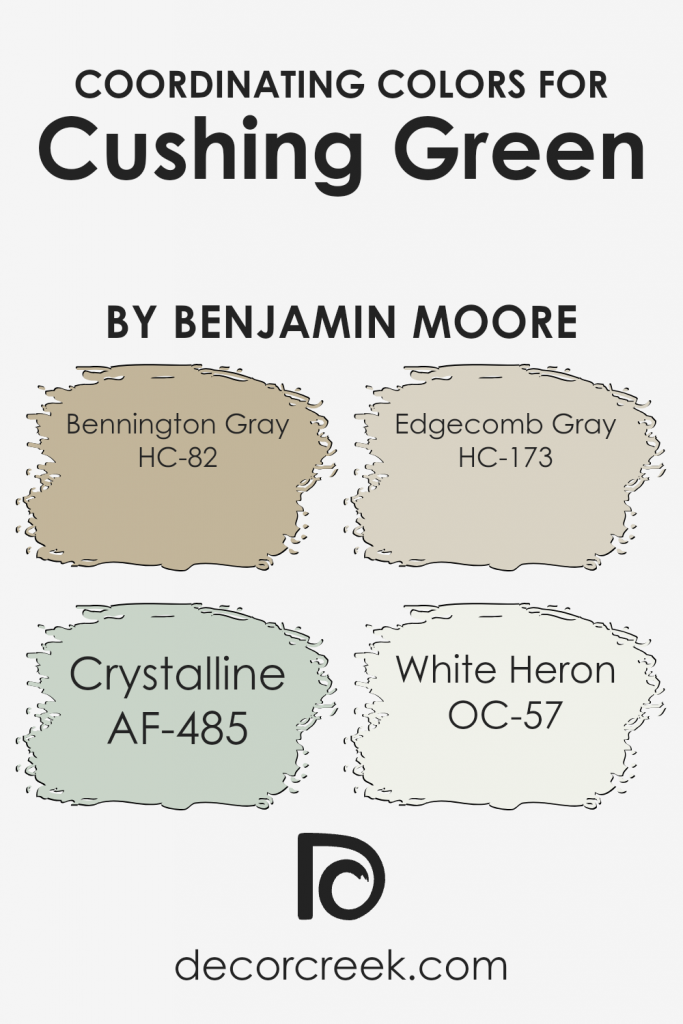 Cushing Green HC-125 Paint Color by Benjamin Moore - DecorCreek