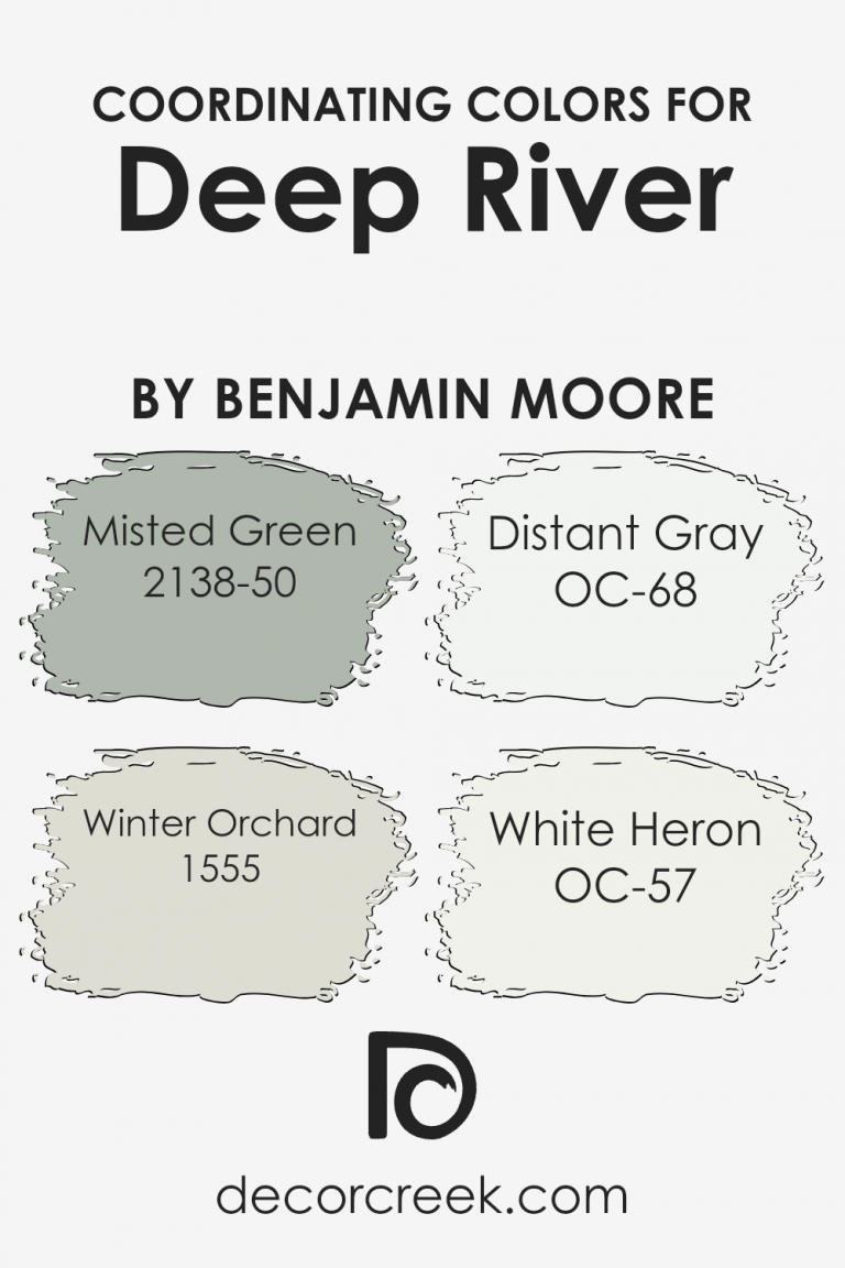 Deep River 1582 Paint Color by Benjamin Moore - DecorCreek