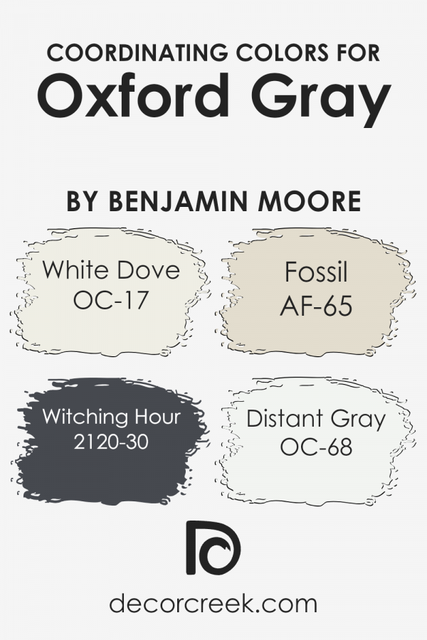 Oxford Gray 2128-40 Paint Color by Benjamin Moore - DecorCreek