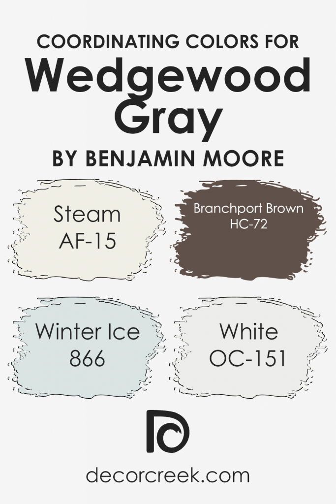 Wedgewood Gray HC-146 Paint Color by Benjamin Moore - DecorCreek
