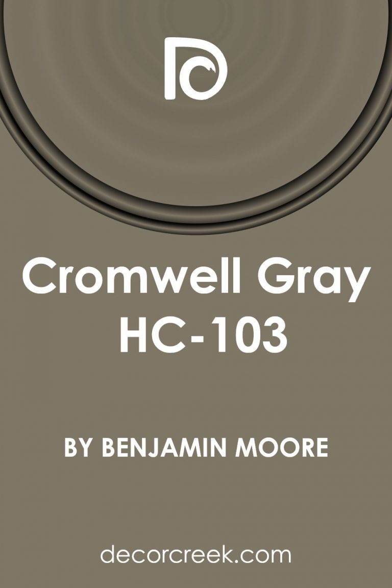 Cromwell Gray HC-103 Paint Color by Benjamin Moore - DecorCreek