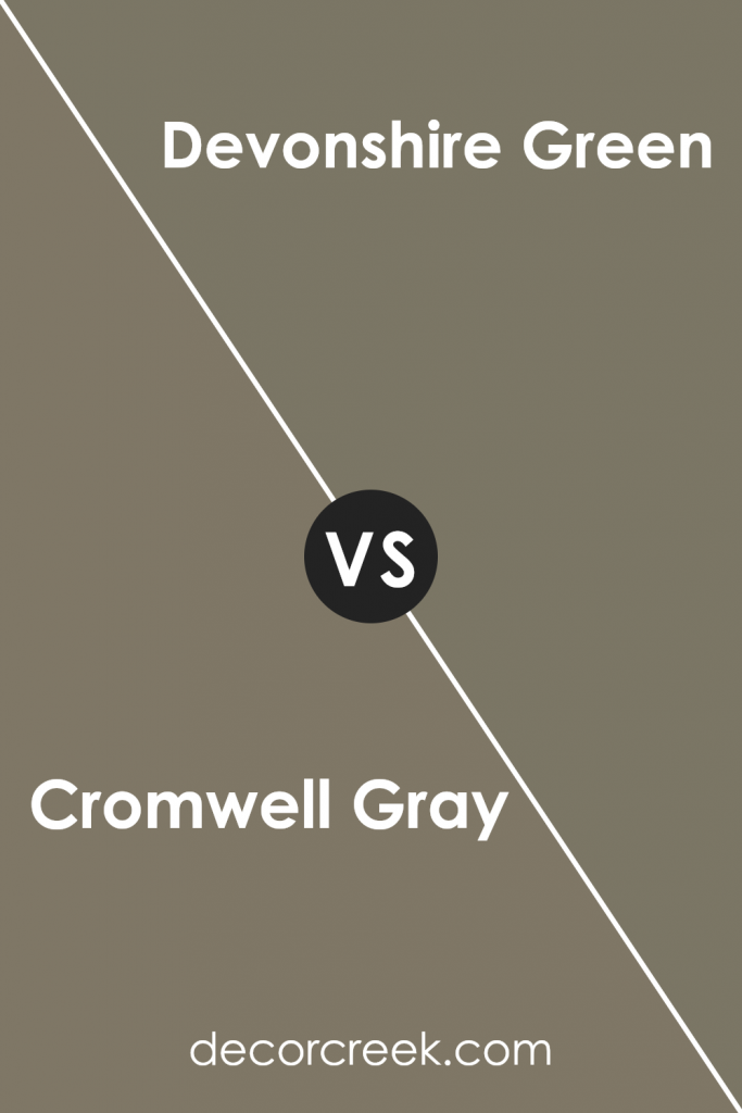 Cromwell Gray HC-103 Paint Color by Benjamin Moore - DecorCreek
