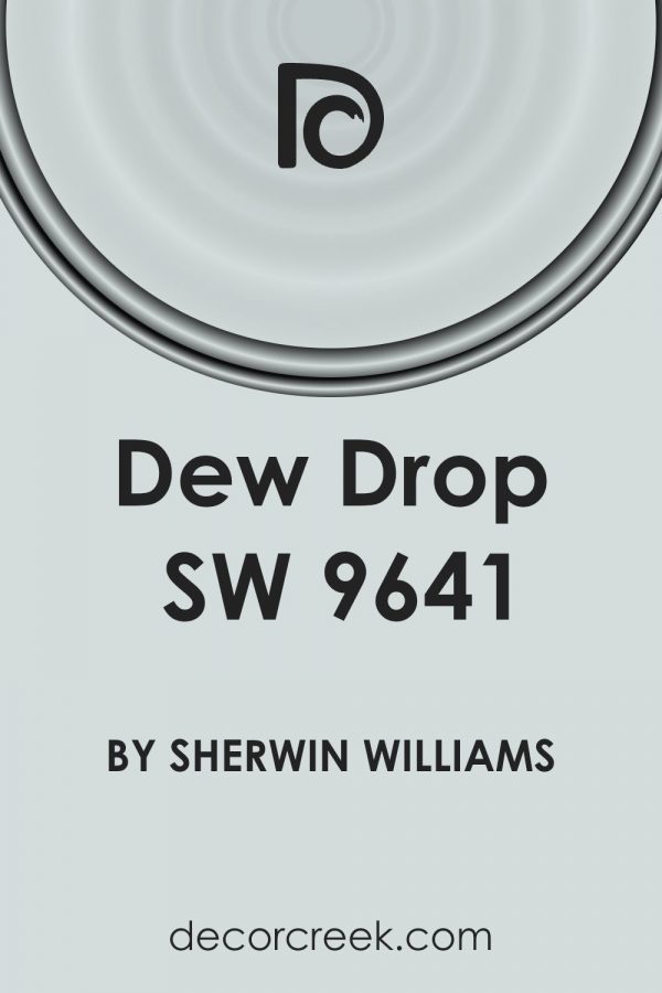 Dew Drop SW 9641 Paint Color by Sherwin Williams - DecorCreek