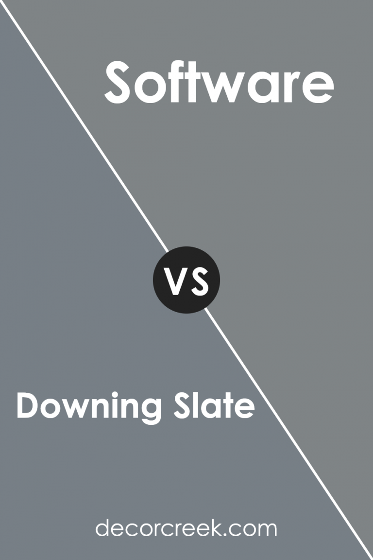 Downing Slate SW 2819 Paint Color by Sherwin Williams - DecorCreek