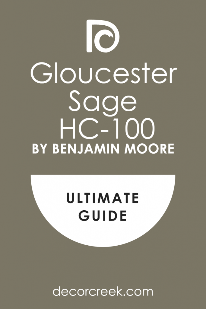 Gloucester Sage HC-100 Paint Color by Benjamin Moore - DecorCreek
