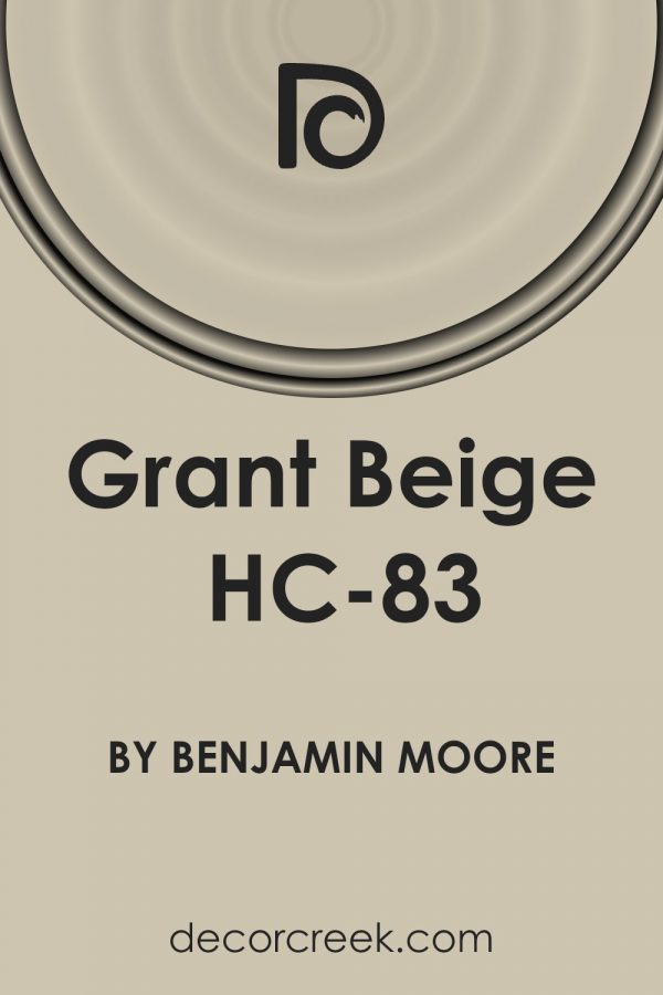 Grant Beige HC-83 Paint Color by Benjamin Moore - DecorCreek