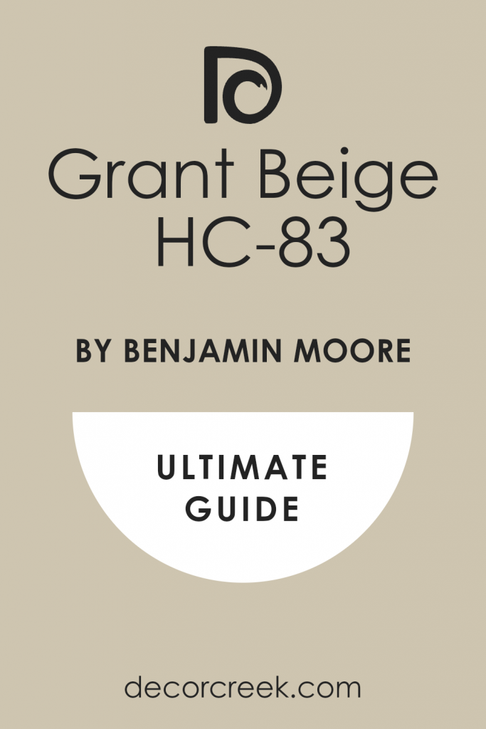 Grant Beige HC-83 Paint Color by Benjamin Moore - DecorCreek