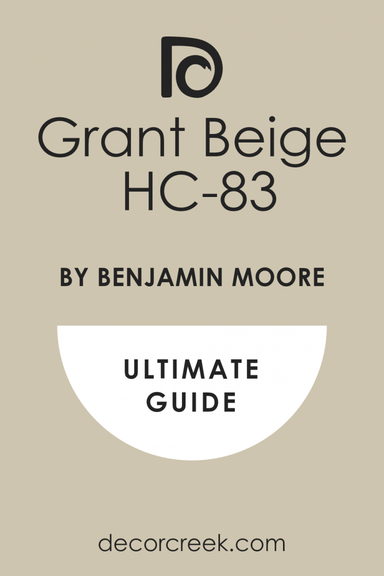 Grant Beige HC-83 Paint Color by Benjamin Moore - DecorCreek