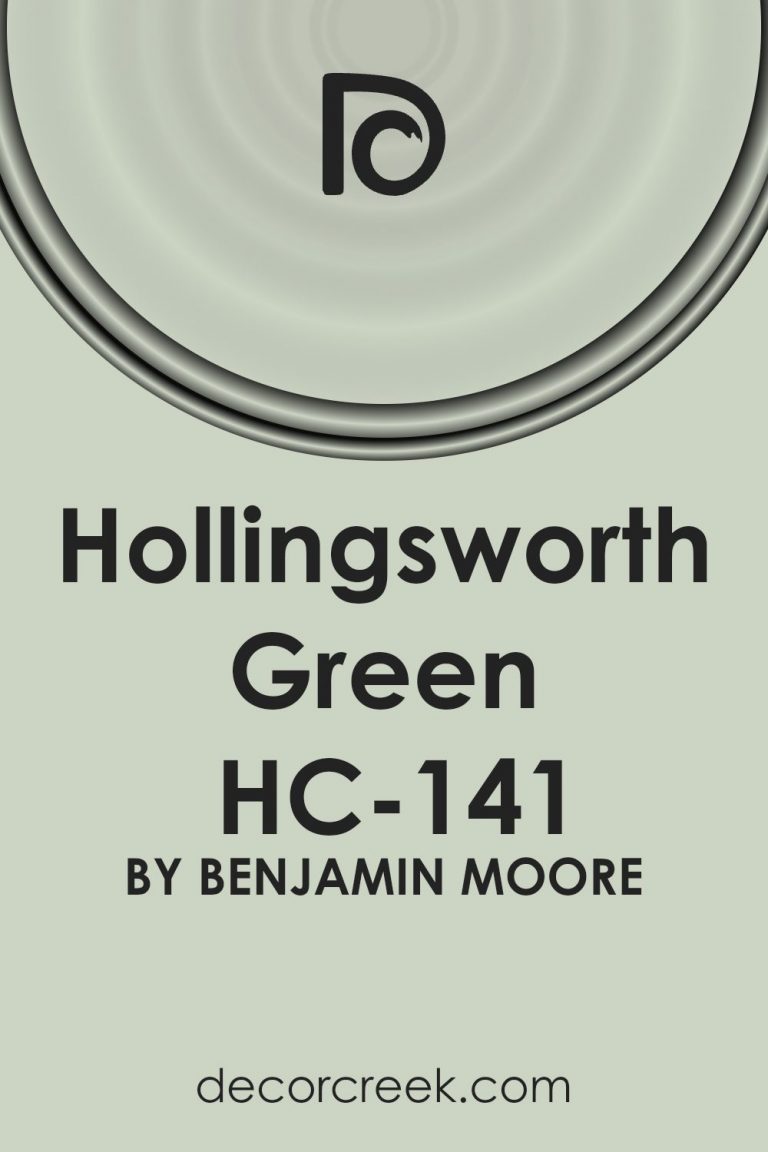 Hollingsworth Green HC-141 Paint Color by Benjamin Moore - DecorCreek